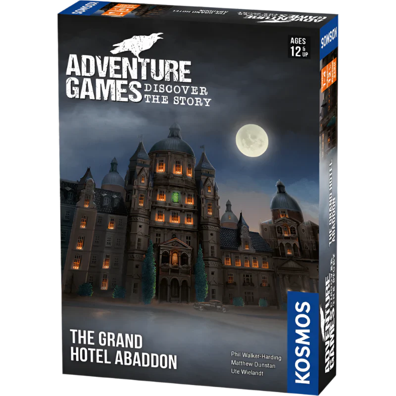Adventure Games: The Grand Hotel Abaddon – The Meeple Rooms